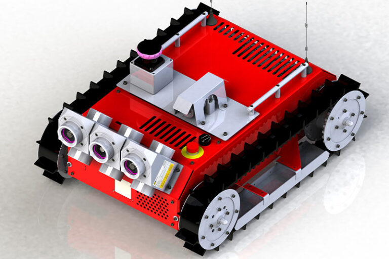 First Responder Surveillance Robot // ExRobotics - VGL-NDT